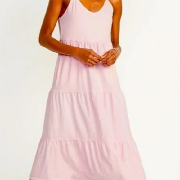 Old Navy | Dresses | Old Navy Tieback Tank Tiered Maxi Dress Htf Xs ...
